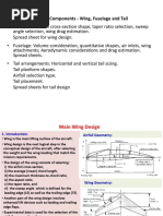 Aircraft Design - Wing Aerodynamics Design: For More Detailed Notes ...