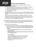 Private Pilot Cheat Sheet | PDF | Visual Flight Rules | Aviation