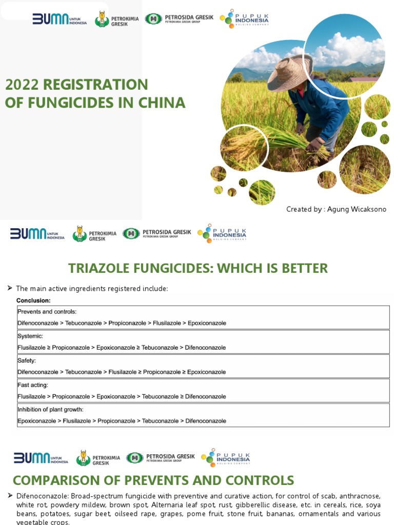 Fungicide List Registration | PDF