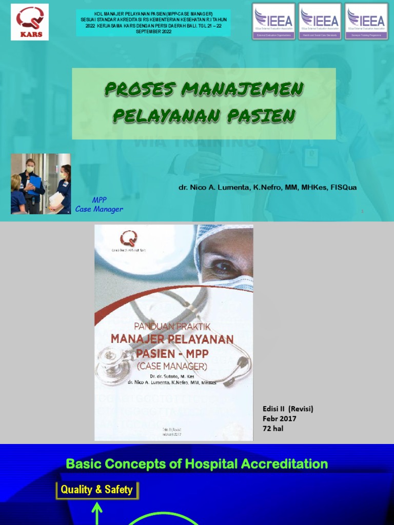 3 KOL MPP DrNico Proses Manajemen MPP KARS PERSI Bali Sept2022 | PDF
