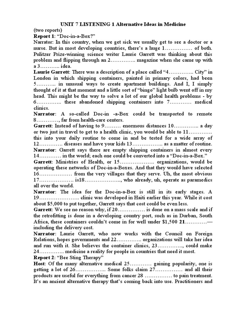 Unit 7 | Pdf