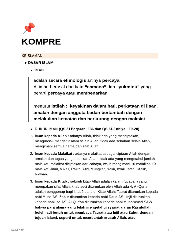 KOMPRE | PDF | Agama & Spiritualitas