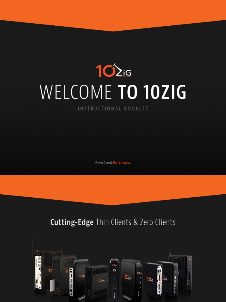 10ZiG Welcome Booklet | PDF | Ip Address | Computer Network