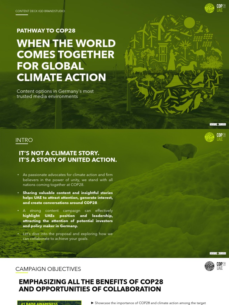 Handelsblatt - Path To Cop28 | PDF | Sustainability | Climate Change Mitigation