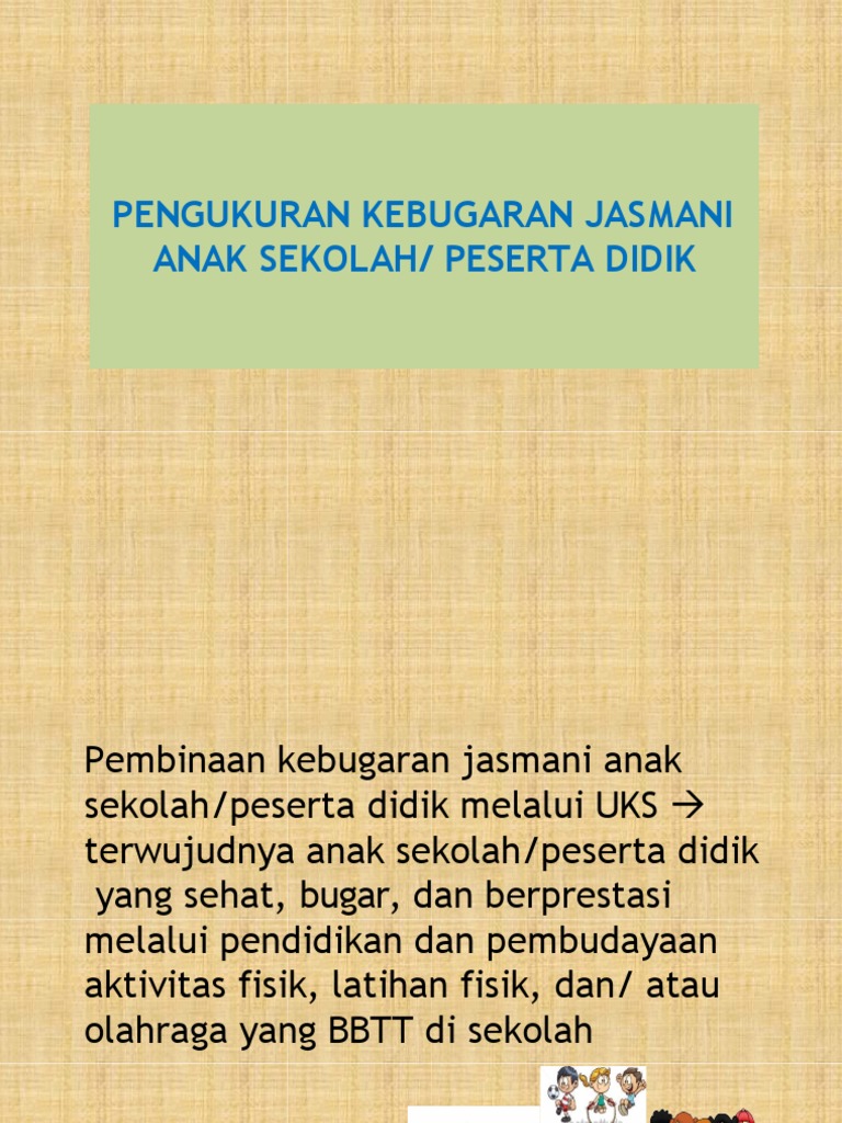 Pemeriksaan Kebugaran Jasmani Anak Sekolah-Dikonversi | PDF