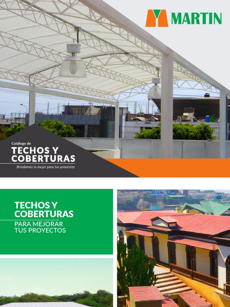 Catálogo de Techos y Coberturas | PDF