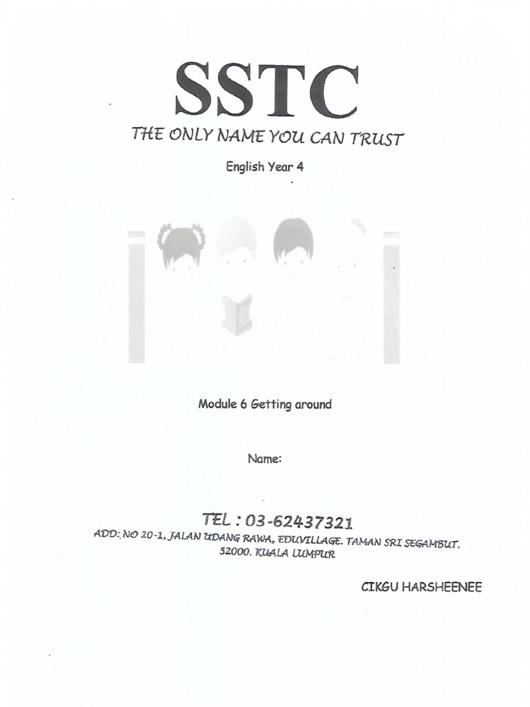 English Year 4 Module 6 | PDF