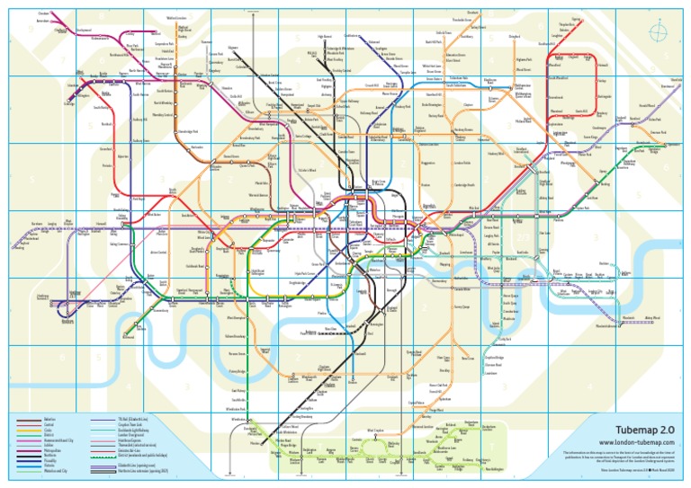 London Tube Map Guide | PDF