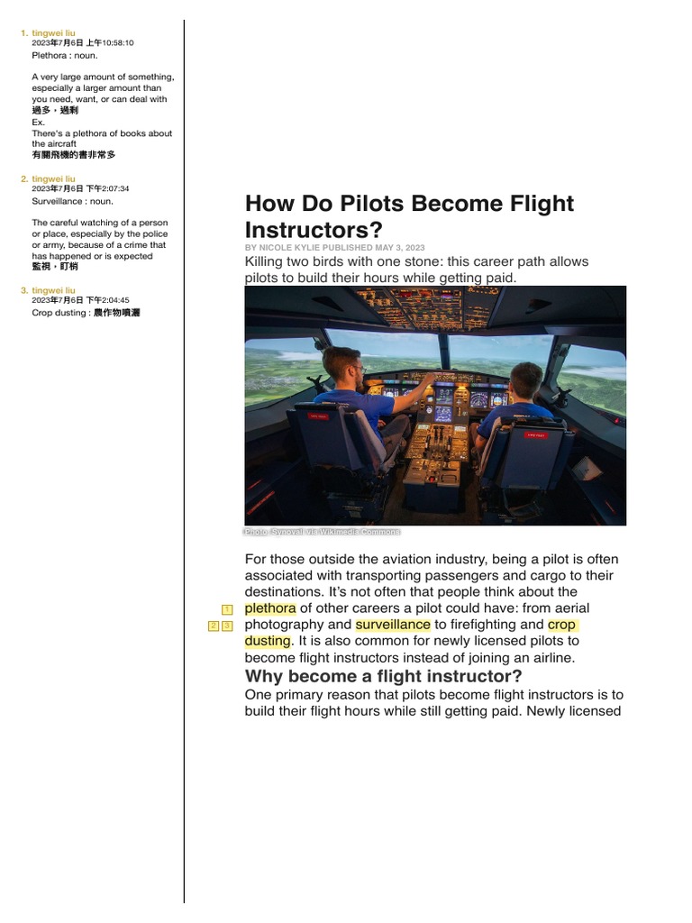 7:6 How Do Pilots Become Flight Instructors? | PDF | Flight Instructor ...