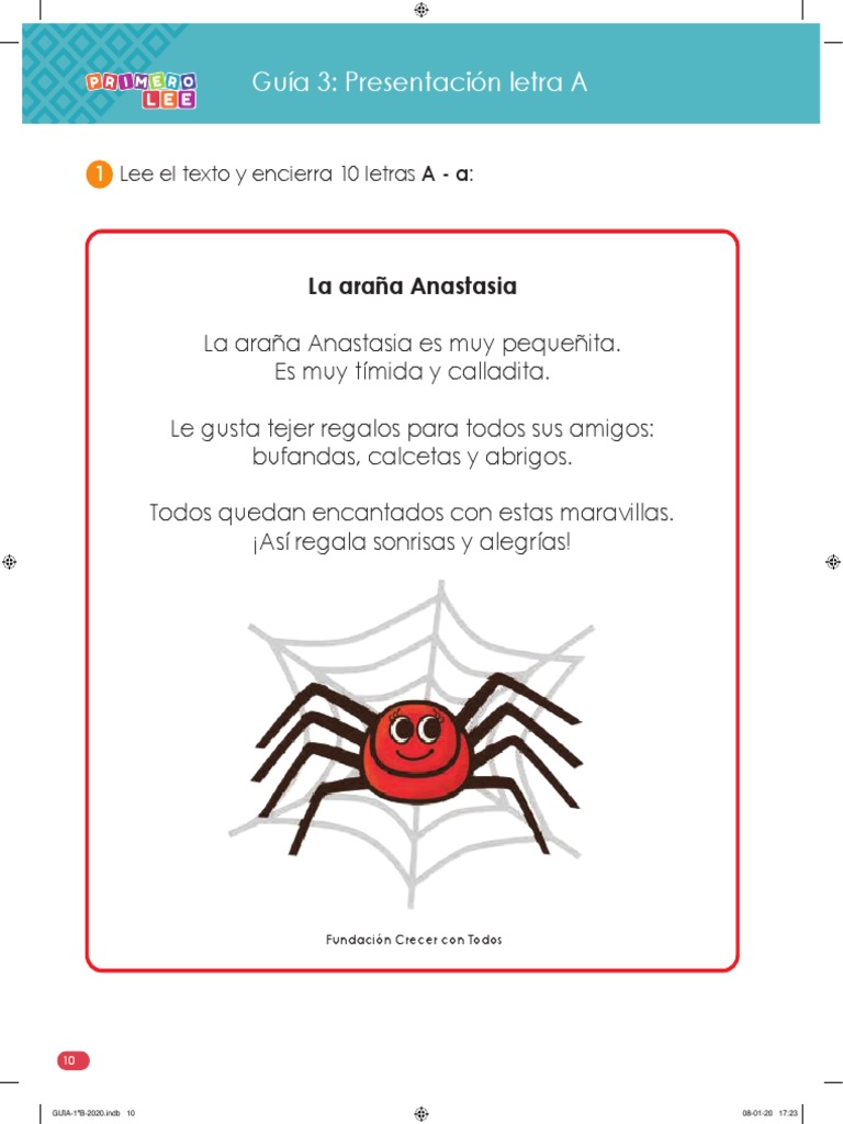 Actividades para aprender la letra A | PDF