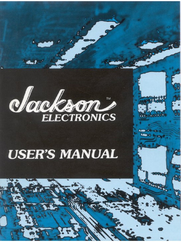 Jackson Manual | PDF