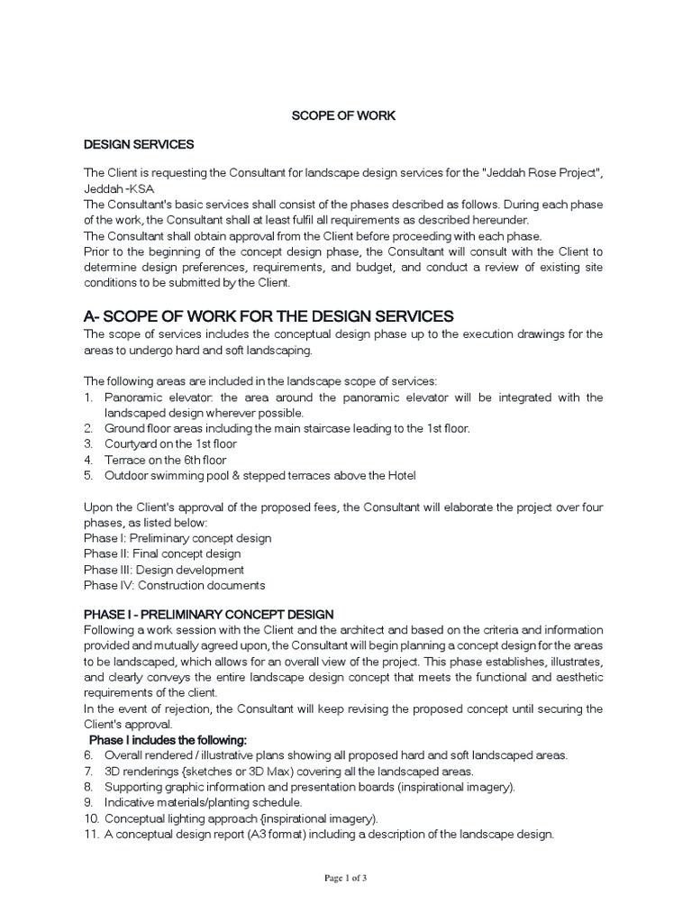 Landscape Architectural Design SoW | PDF | 3 D Computer Graphics | Design