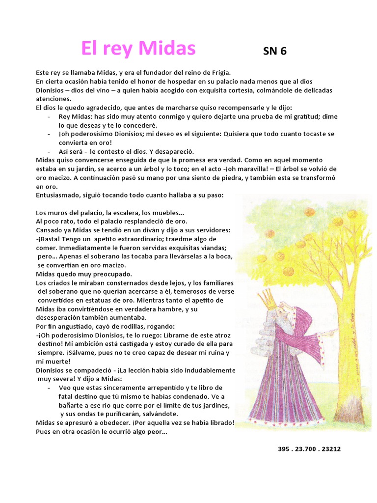 SN6 EL REY MIDAS | PDF