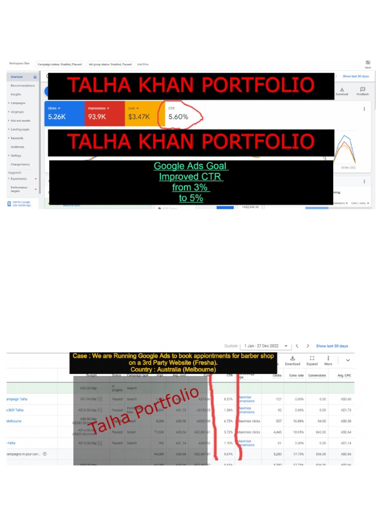 case study Barber shop | PDF