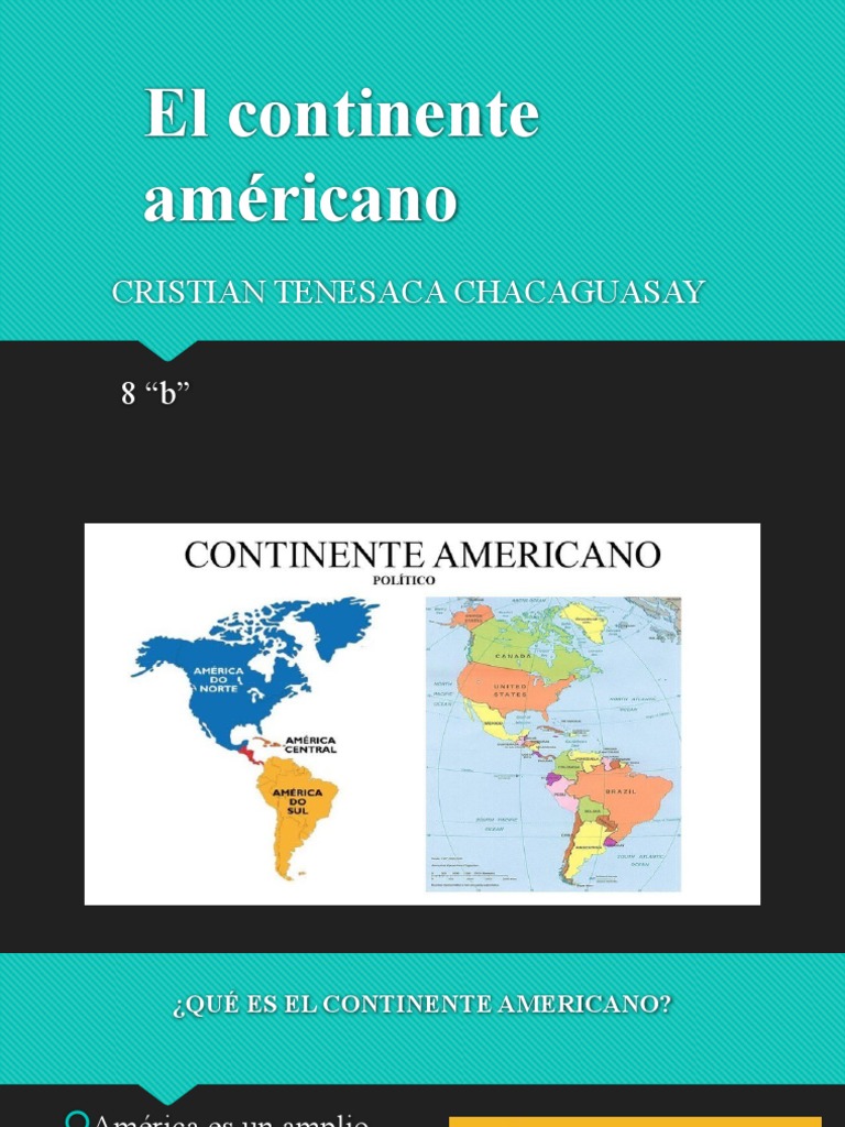 El Continente Américano | PDF