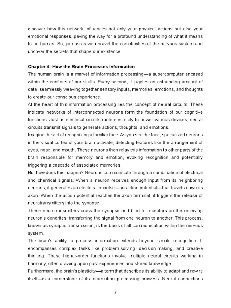 BOOK Exploring Neuroscience-7 | PDF