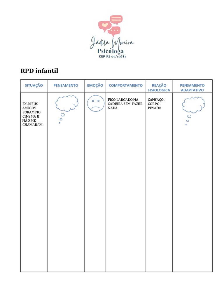 RPD Infantil Atualizado | PDF