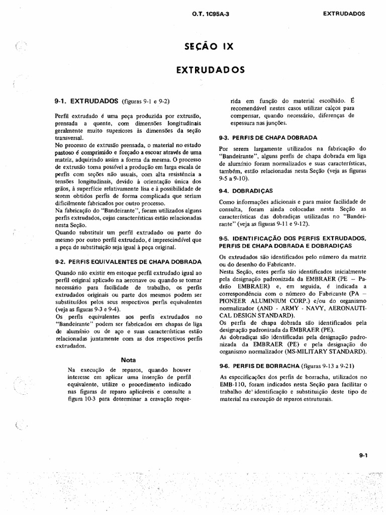 SEC9 Extrudados | PDF