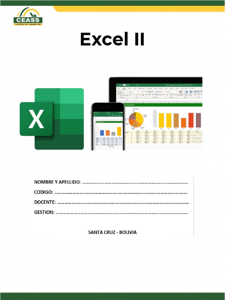 Libro de Exel Intermedio Terminado | Descargar gratis PDF | Microsoft Excel | Función (Matemáticas)