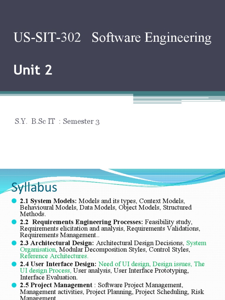 Software Engineering UNIT 1 | PDF | Technology & Engineering