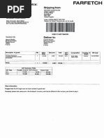 Gucci Invoice Template | PDF | Invoice
