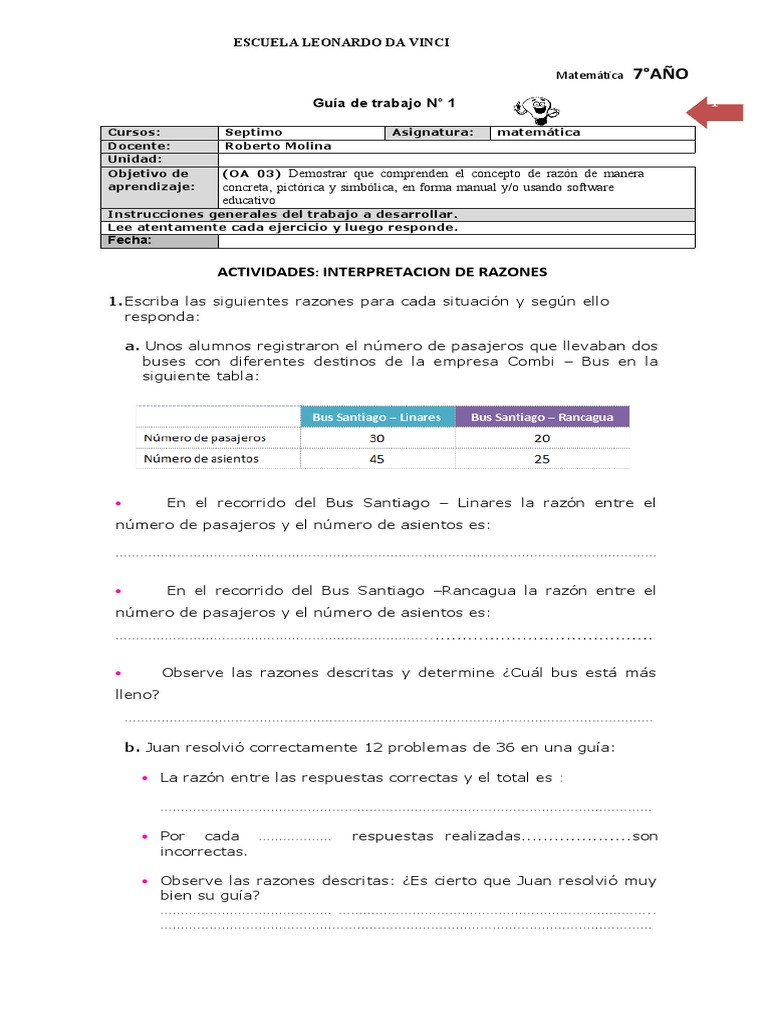 Guia de Matematicas Septimo | PDF | Aprendizaje