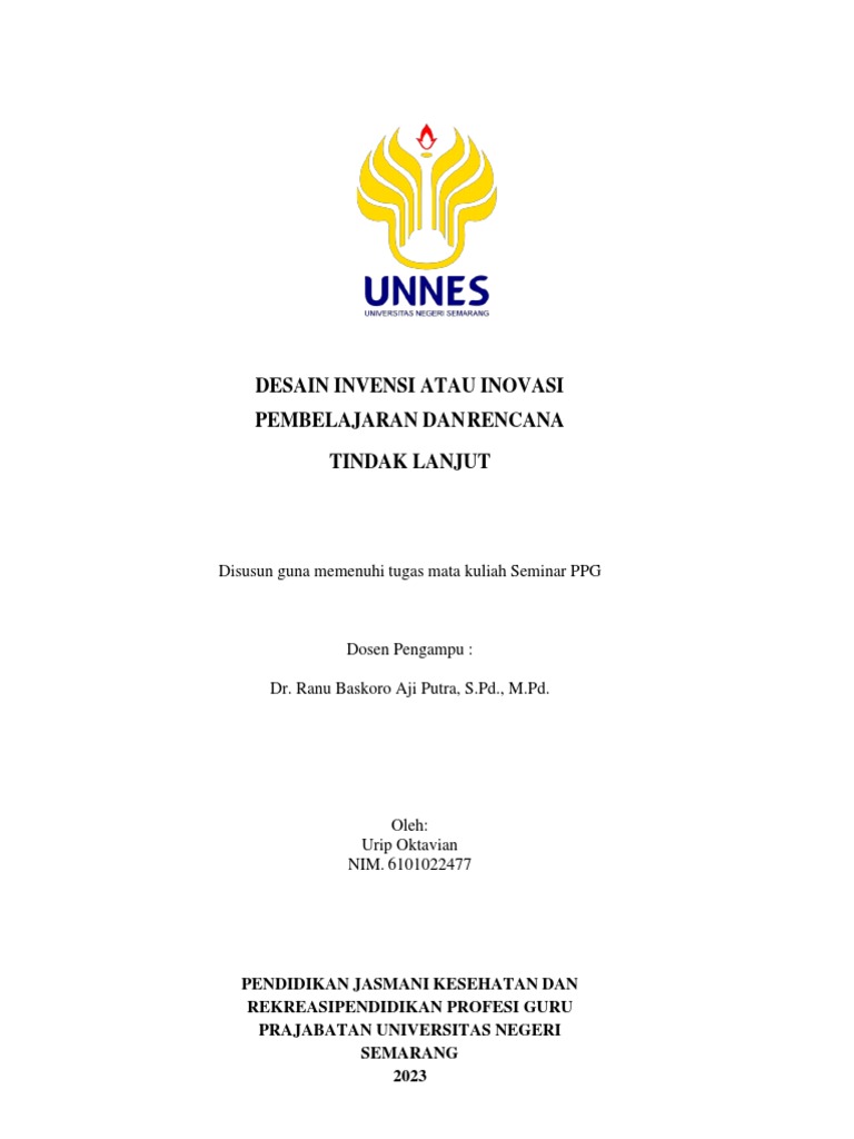 02.05.1-5 Desain Invensi Inovasi Pembelajaran Dan Rencana Tindak Lanjut ... 02.05.1-5 Desain Invensi Inovasi Pembelajaran Dan Rencana Tindak Lanjut ...
