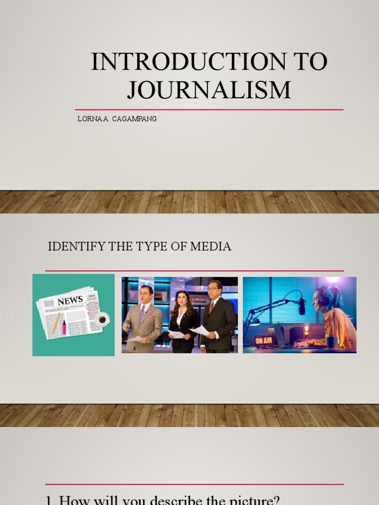 Introduction To Journalism | Download Free PDF | Journalism | News