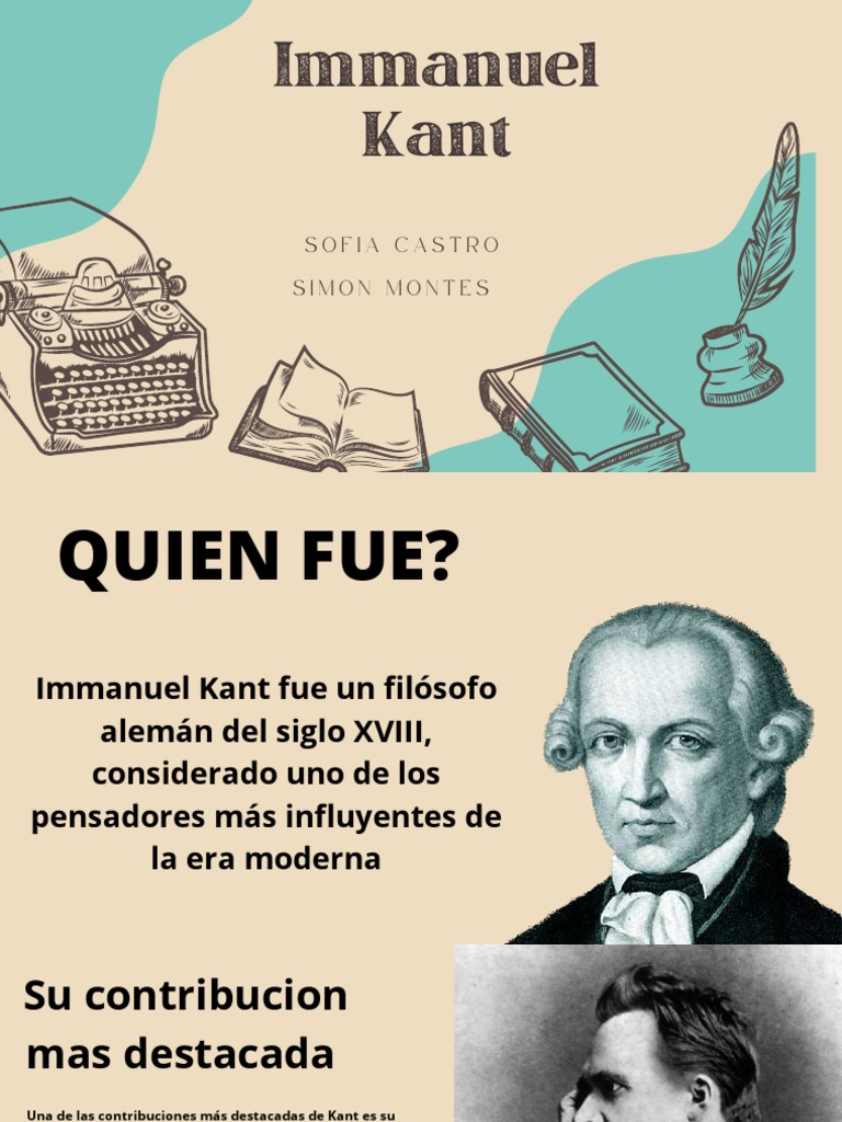 Immanuel Kant | PDF | Immanuel Kant | Noumenon
