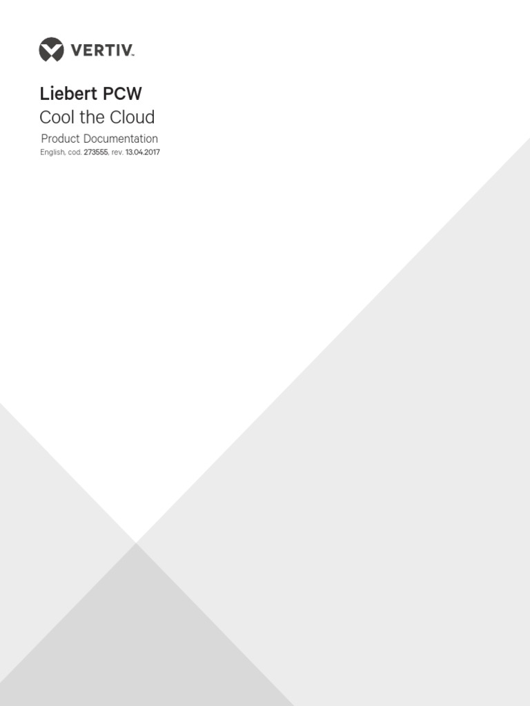 Liebert PCW Ts en Emea 273555 | PDF | Data Center | Efficient Energy Use