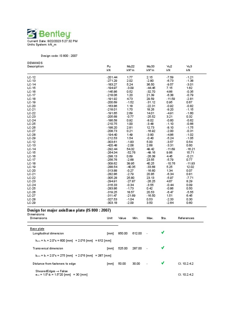 Base Plate Fix | PDF