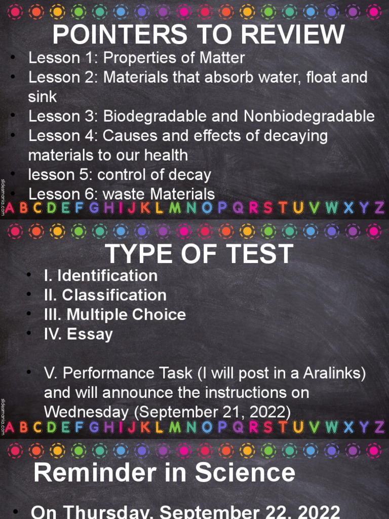 Grade 4 - Lesson 3 - BIODEGRADABLE AND NONBIODEGRADABLE | PDF