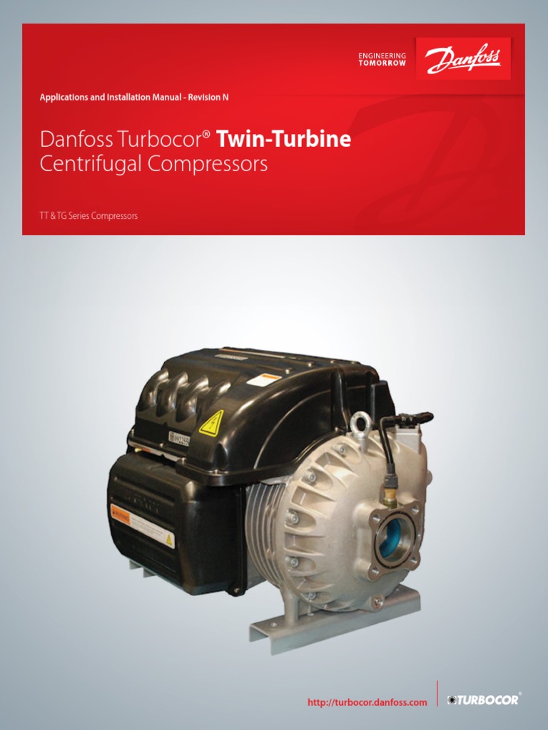 Danfoss Turbocor Twin Turbine Centrifugal Compessor | PDF | Electrical ...