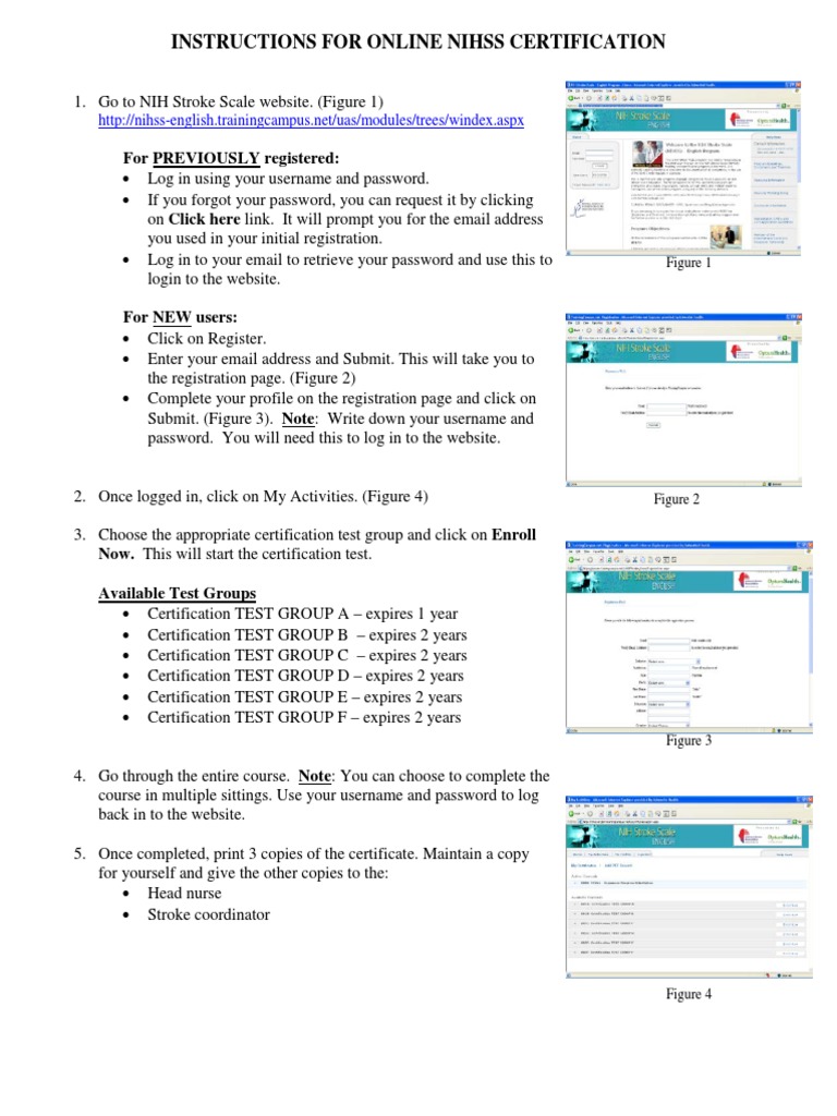 Nihss Instructions | PDF