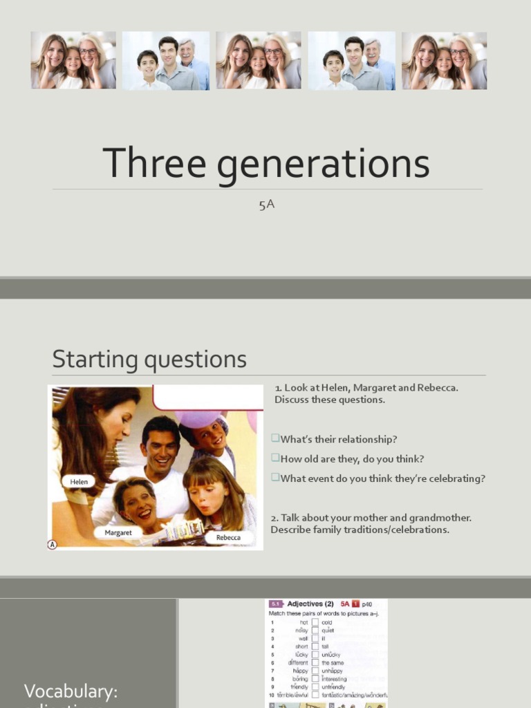 Three Generations | PDF