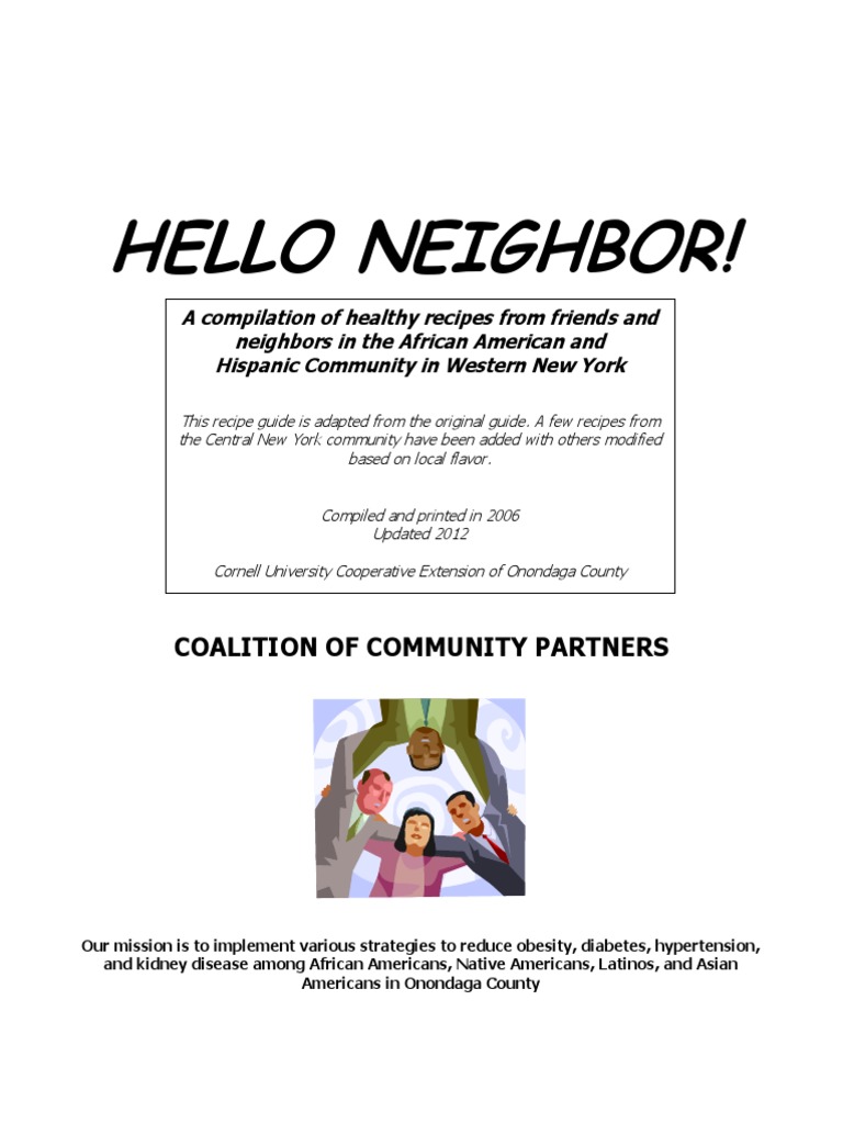 CCCP Hello Neighbors Cookbook 8.10.121 | Download Free PDF | Cooking ...