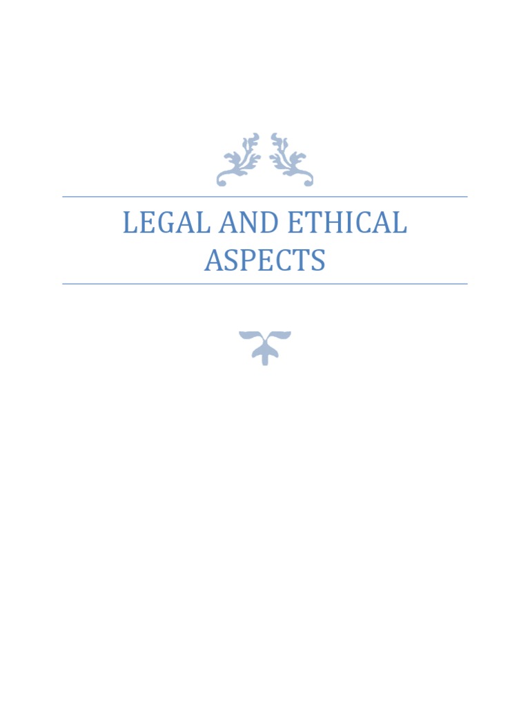 Legal and Ethical Issues in Healthcare Privacy | PDF | Informed Consent ...