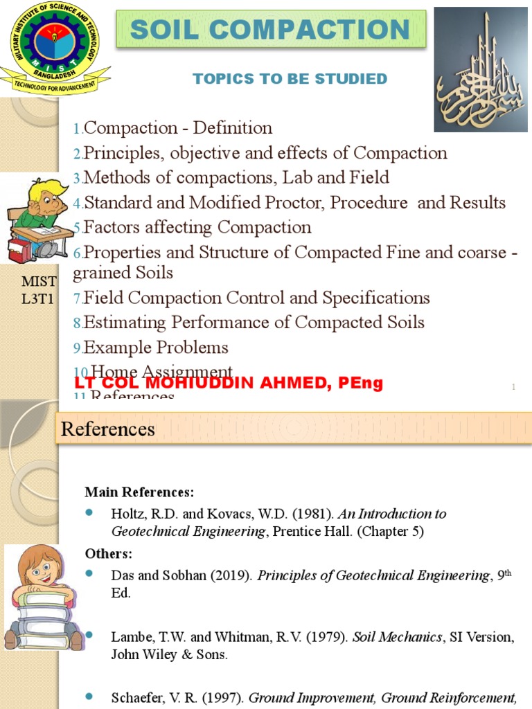 CE341 CE22 Wk03 4 Soil Compaction | PDF | Horticulture | Sedimentology
