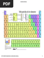 Tabla Periodica Sin Nombres | PDF | Átomos | Elementos químicos