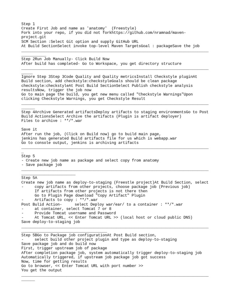 Jenkins Buildpipeline | PDF | Software Engineering | Computer Science