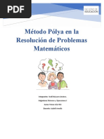 Método de George Pólya | PDF | Enseñando | Aprendizaje
