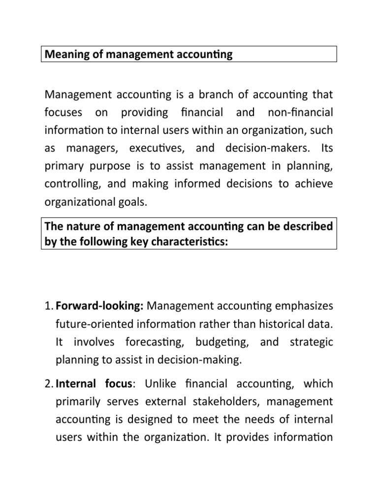 New Microsoft Office Word Document-1 | PDF | Management Accounting ...