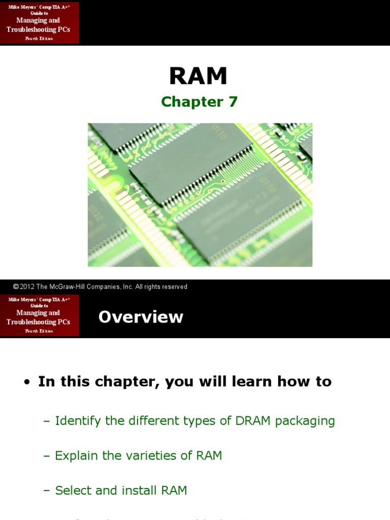 CH07 | PDF | Computer Memory | Integrated Circuit