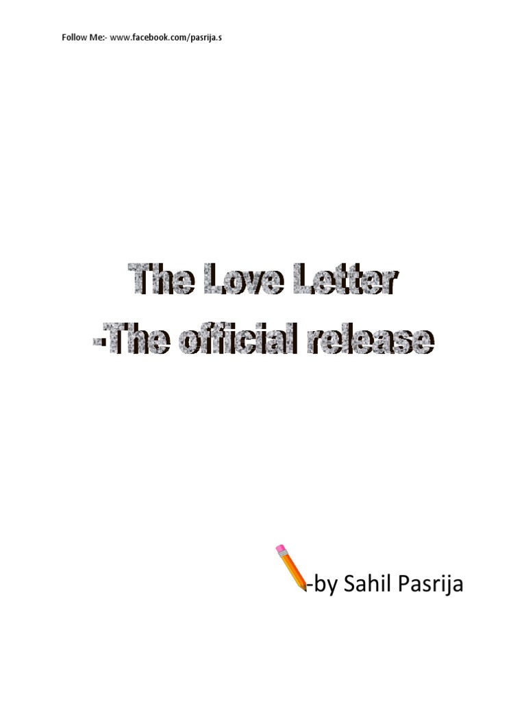 Heartfelt Love Letter in Hinglish | PDF