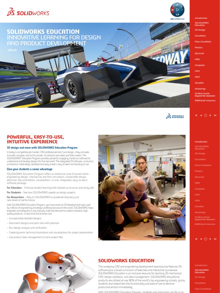 SolidWorks Educational Edition Overview | PDF | Simulation | Life Cycle ...