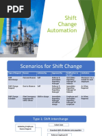 Shift Change Format | PDF