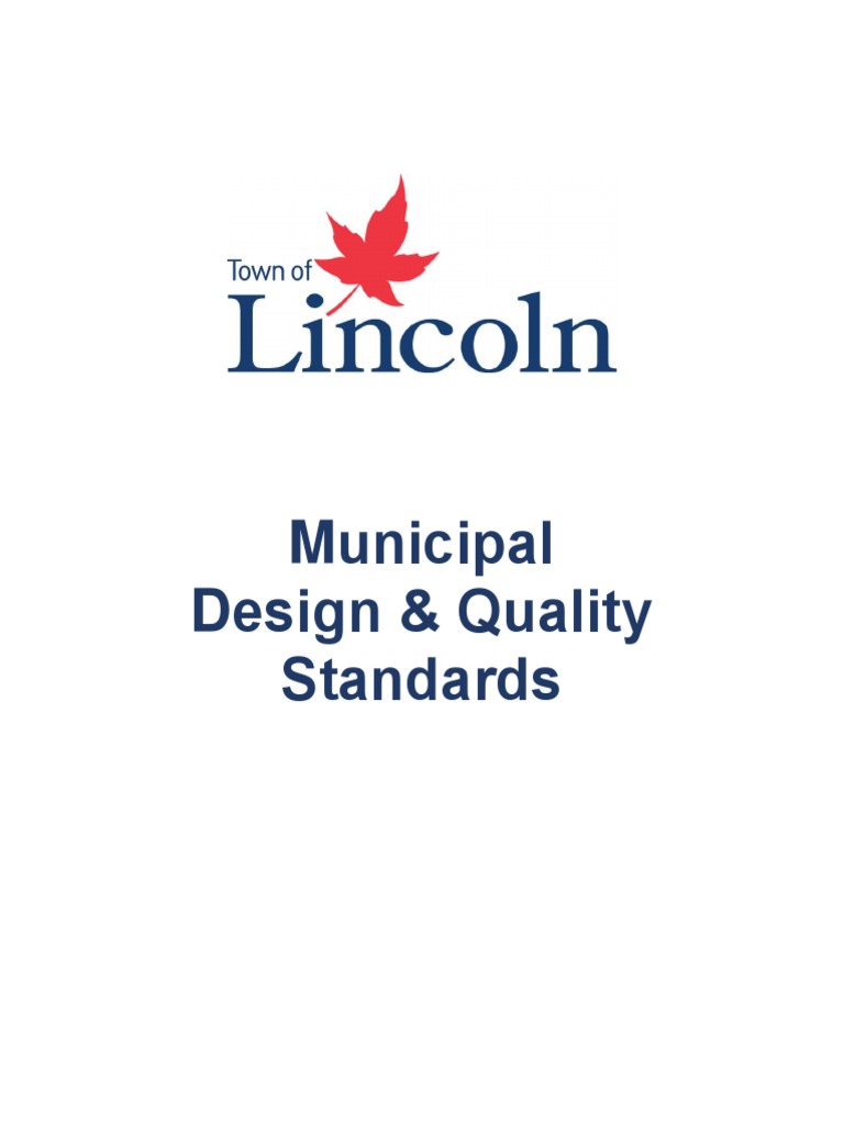 Municipal Design Standards-Consolidated March 2021 002 | PDF | Storm ...