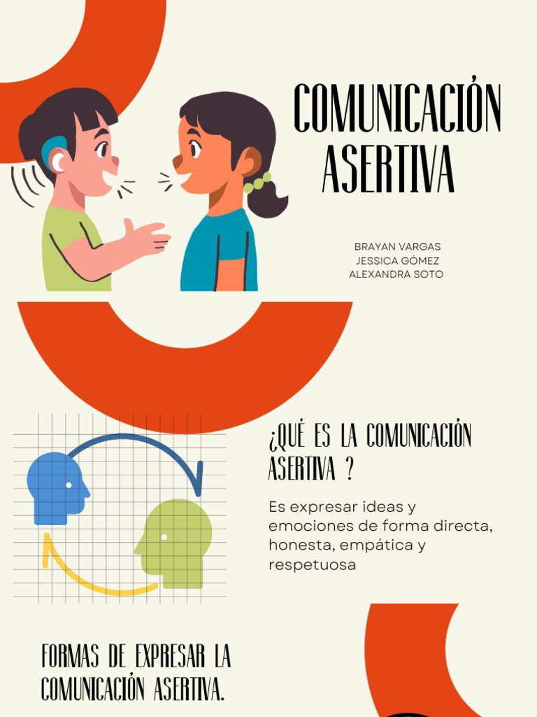 Presentación Comunicación Asertiva | PDF