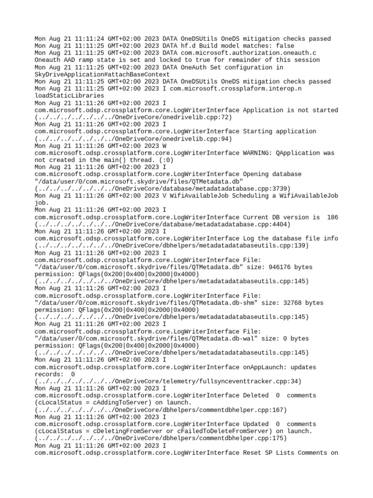 Current Log | PDF | Computing | Data Management Software