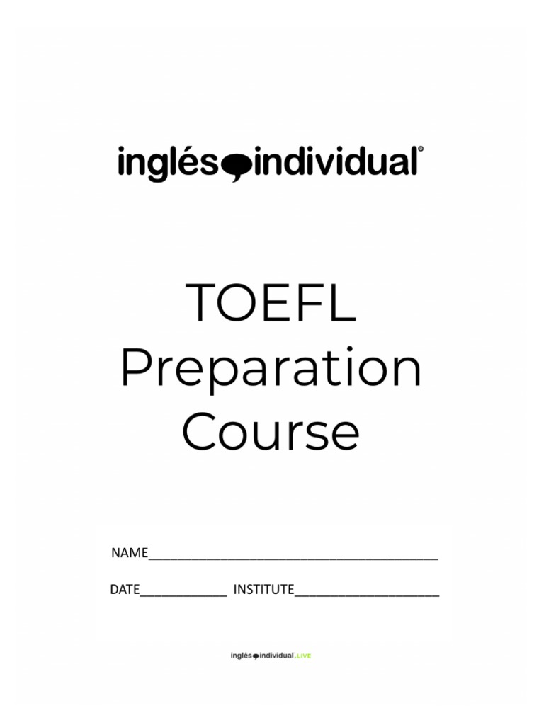2023 II TOEFL Prep Course | PDF